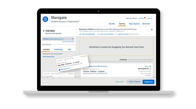 NCC Navigate App – Nashua Community College